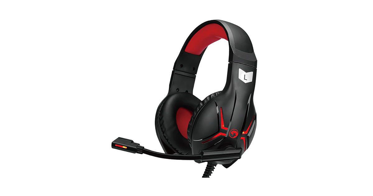 MARVO HG8928 Headphones Red Backlighting - Setra