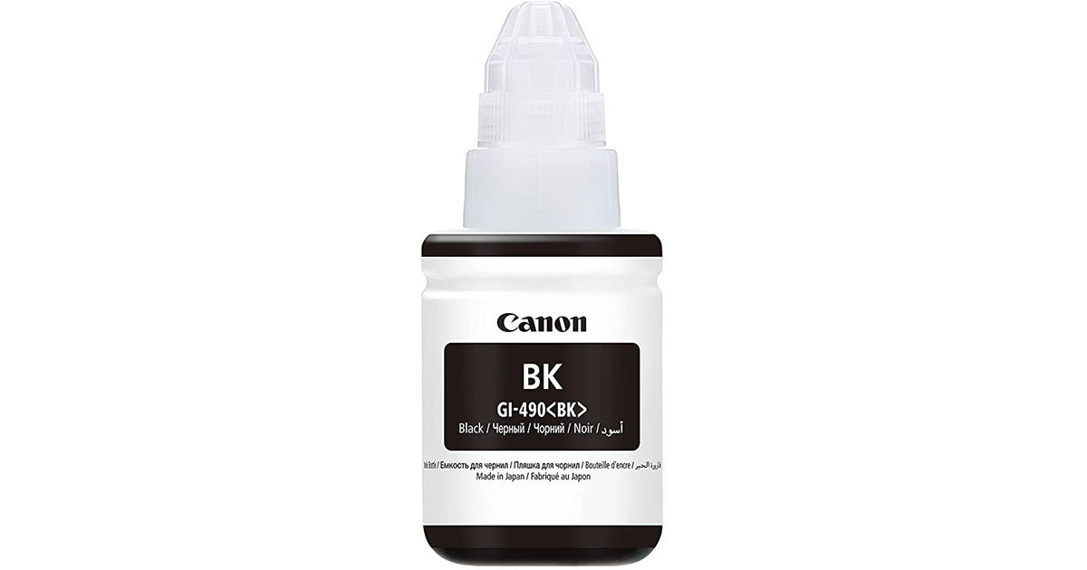 Ink Cartridge Canon GI-490 Black - Setra