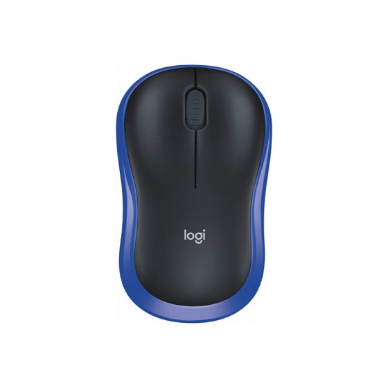 Logitech M185 Wireless Mouse - Blue - Setra