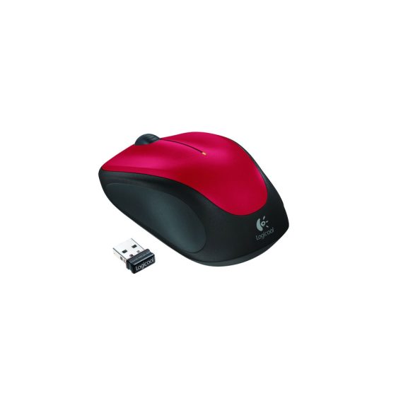 Logitech M235 Wireless Mouse - Red[:] - Setra
