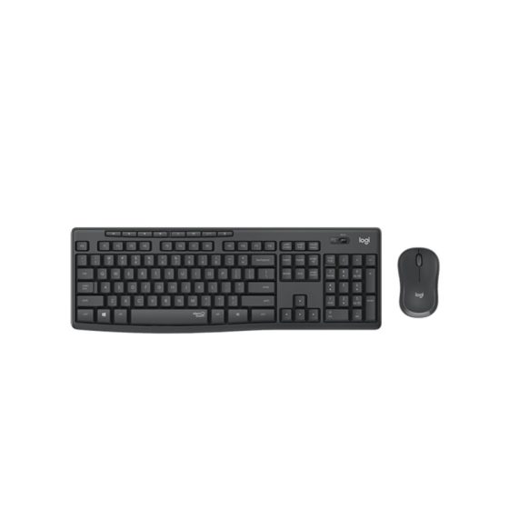 Logitech MK295 Silent Wireless Keyboard Mouse Combo - Graphite - Setra