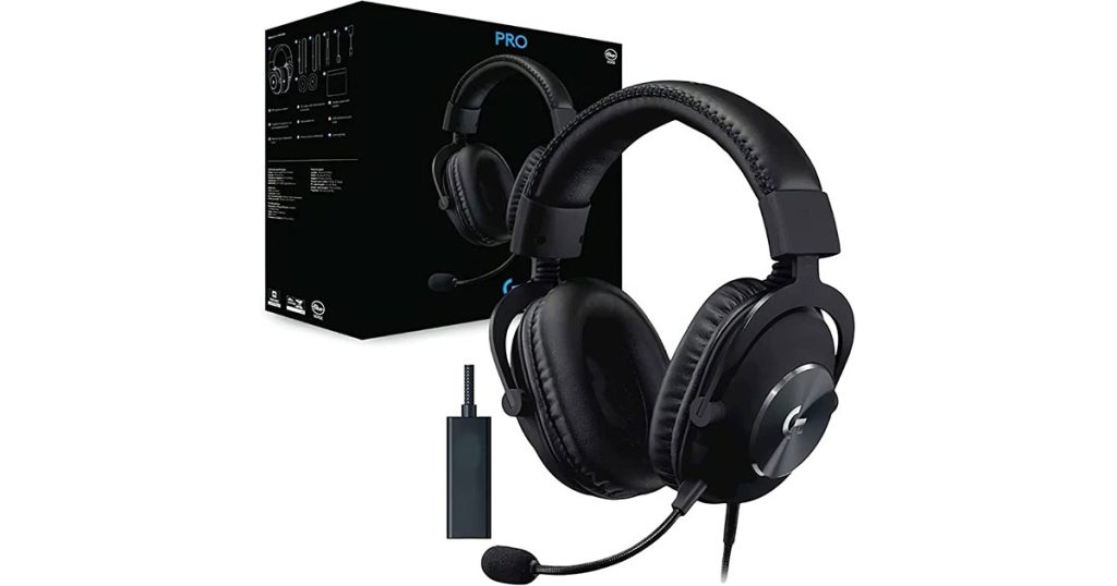 Logitech PRO X Gaming Headset - Blue VO!CE Mic Tech - Setra