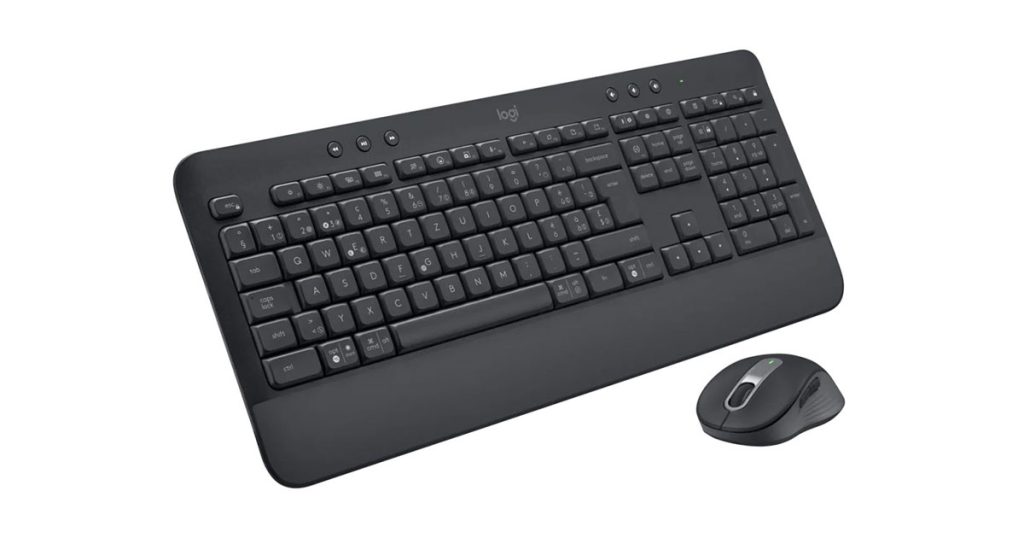 Logitech MK650 Keyboard Mouse Combo for Business - Setra