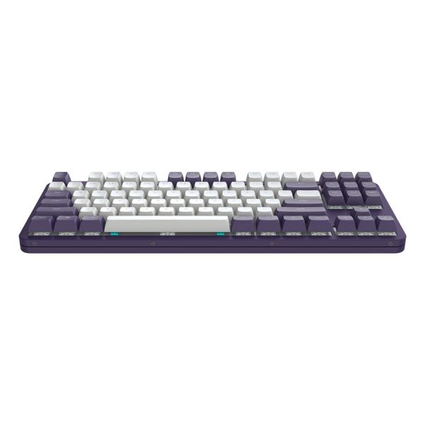 Dark Project ALU87A Violet RGB Mechanical Gaming Keyboard - Setra