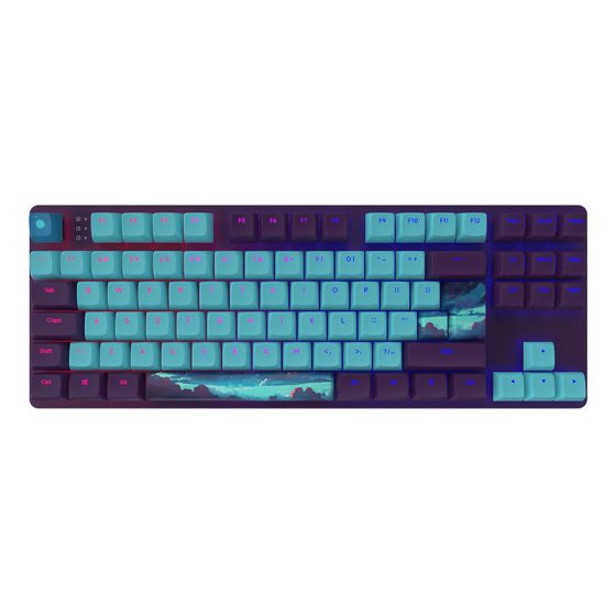 Dark Project DPO 87 Night Sky Mechanical Gaming Keyboard - Setra